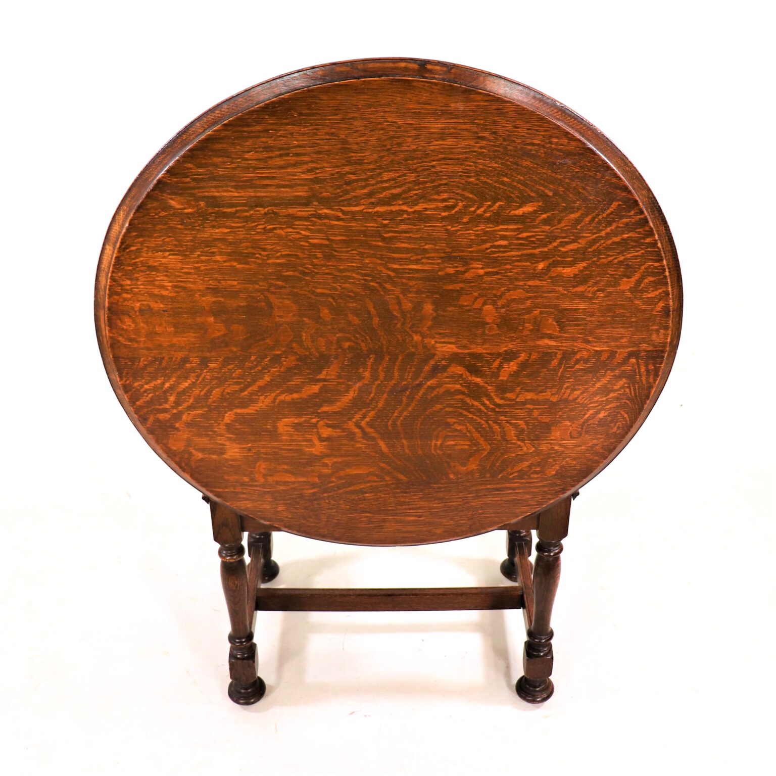 Circa 1910 Metamorphic Oak Monks Table Chair - Antiques Resources, Chicago