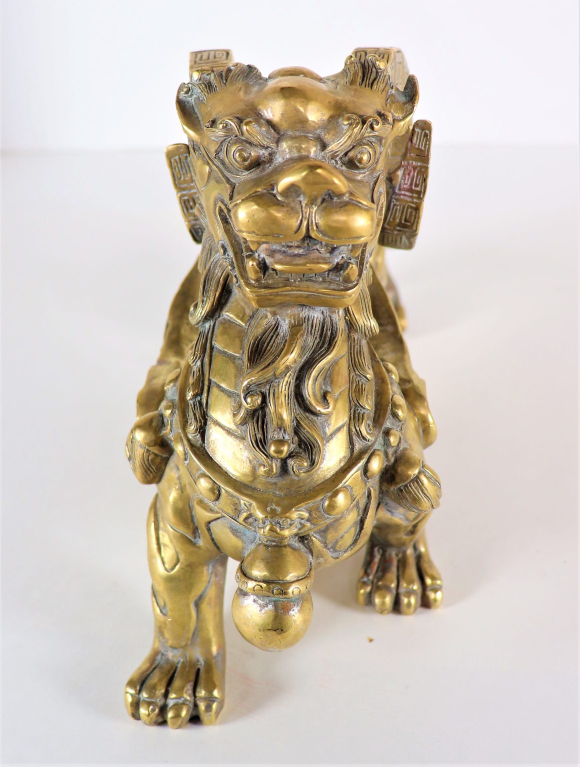 Early 20th Century Chinese Bronze Bixie Figure - Antiques Resources ...